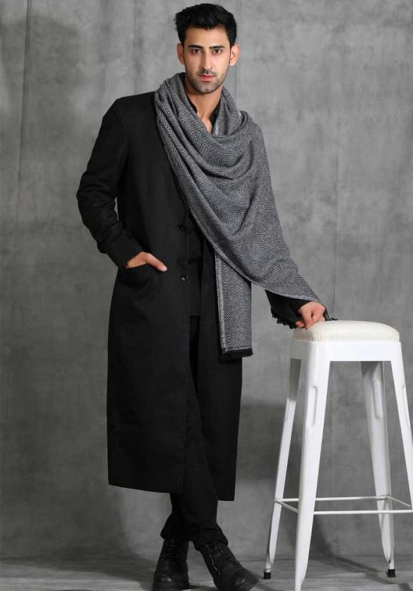 How to Style Shawls for Men for Timeless Elegance | Aza Fashions
