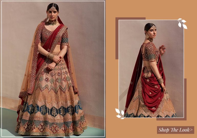 17 Unique Dupatta Draping Styles for Your Lehenga | Aza Avenue
