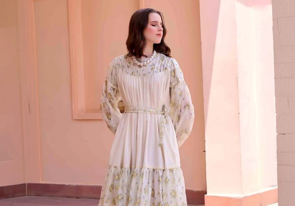 Sophisticated Dresses for Eid Lunches in Riyadh